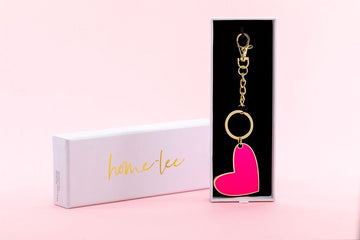 Key Ring - Neon Pink– Oh So Pretty NZ